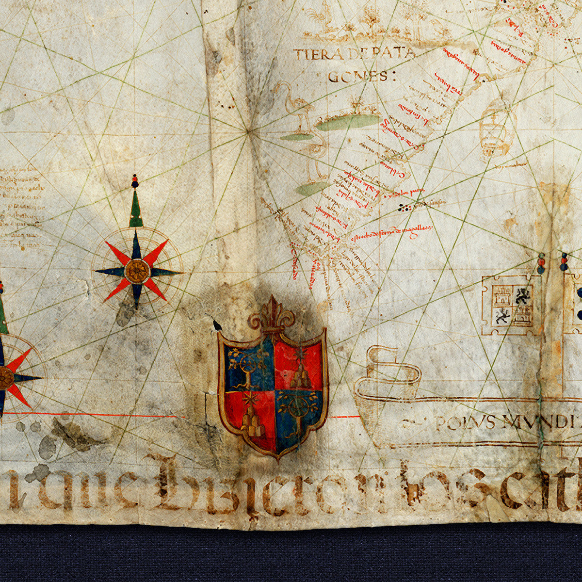1529 Ribeiro Planisphere, Carta Universal, Padron Real, Propaganda Map ...