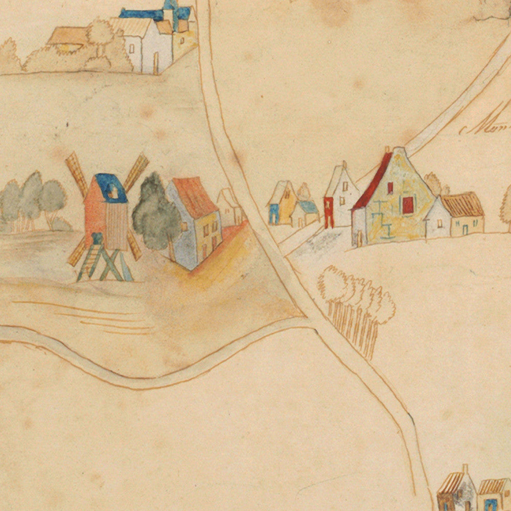 Drawn Ww1 Battlefield Maps Paper